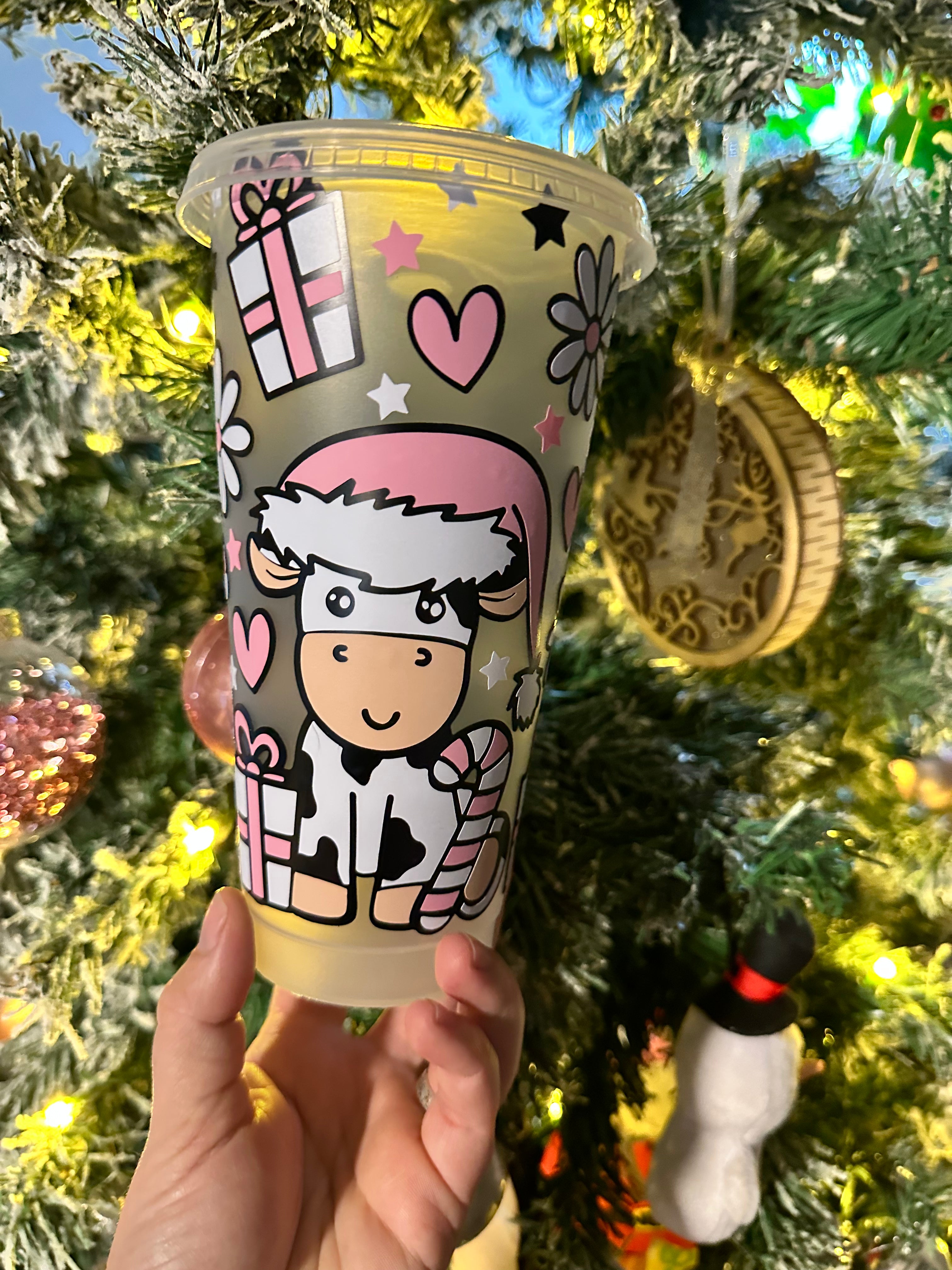 Christmas Coo Cold Cup 24oz – That Crafty Biker